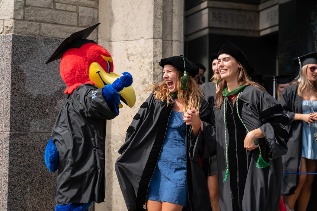 KU Commencement 2023: Best feet forward - Kansas Alumni Magazine