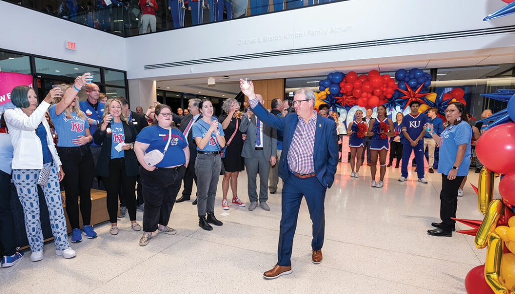 KU launches historic Ever Onward campaign - Kansas Alumni Magazine