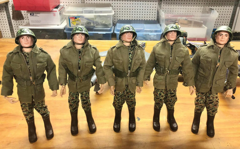 Toy restorer commands largest public display of iconic G.I. Joes ...