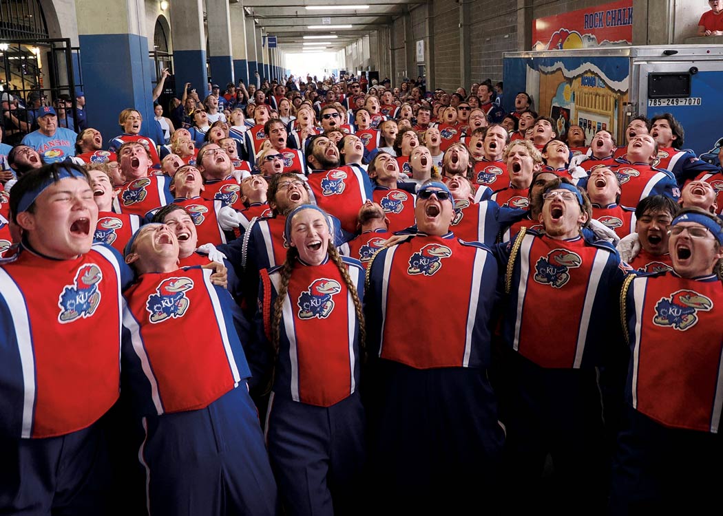 Marching Jayhawks: New director Sharon Toulouse takes the baton ...